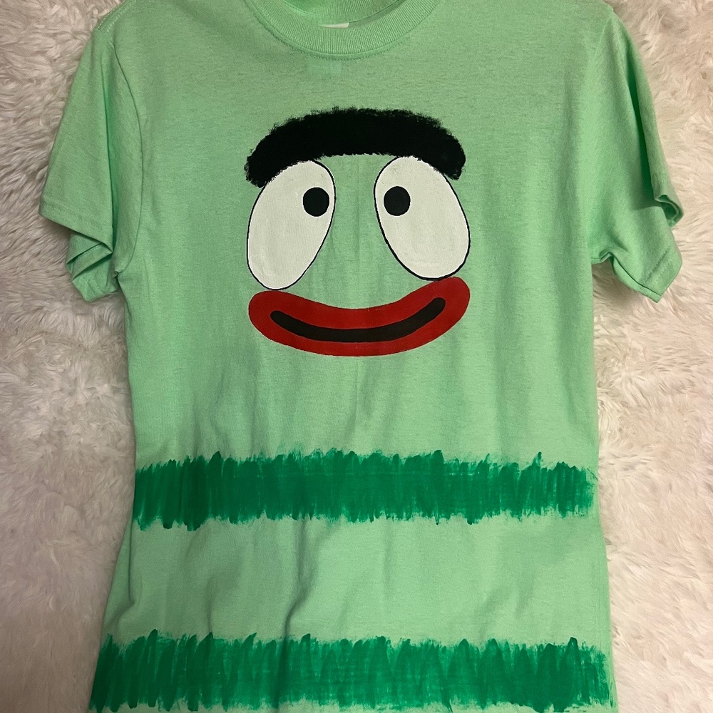 Yo Gabba Gabba Hand Painted Brobee T-Shirt - Gem